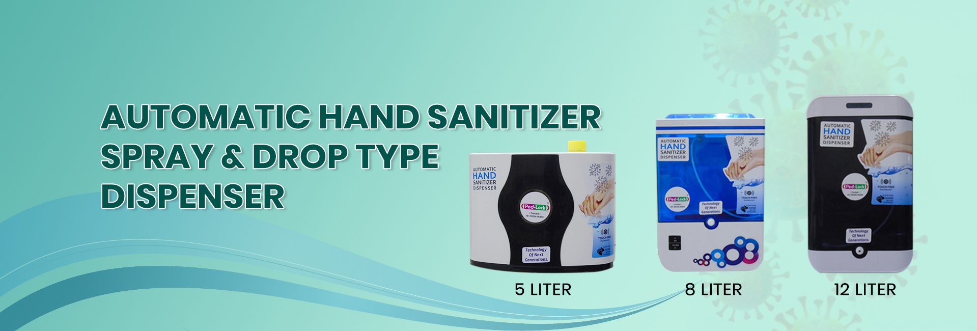 Ped-Lock – Corona Virus Disinfection Tunnel / Foot Operated Hand ...